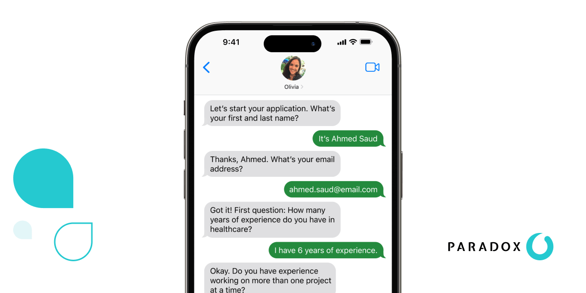 Applicant Tracking Software — Conversational ATS — Paradox